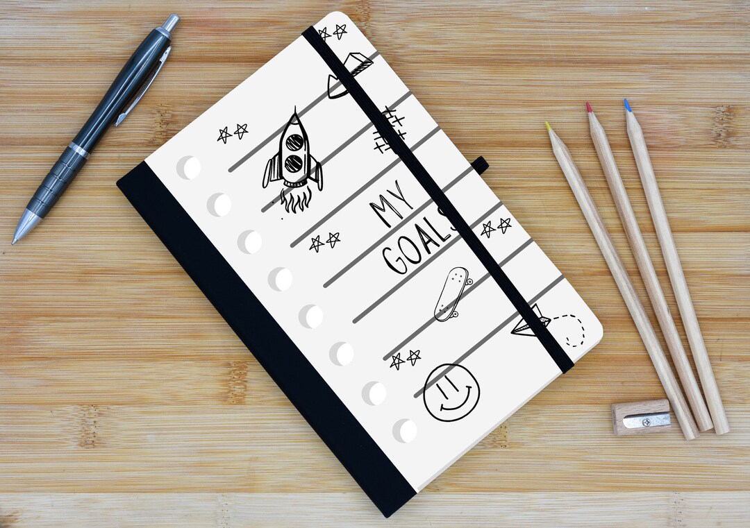 My Goal - A5 Sized Lined Paper Scrapbook - Idea for Kids, Friends ...