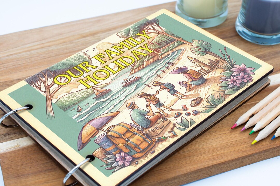 Family Holiday Memories: Photo Album or Scrapbook (scrap-kf24 ...