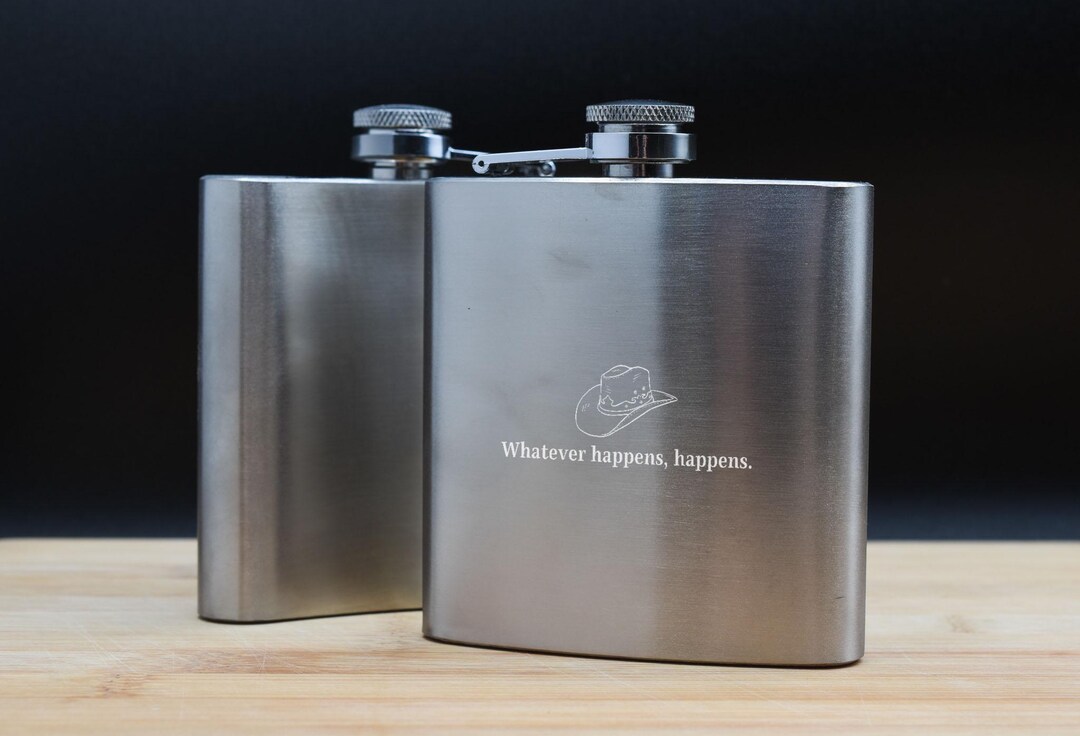 Cowboy Adventure Flask - Rustic Drinkware for the Carefree Country ...