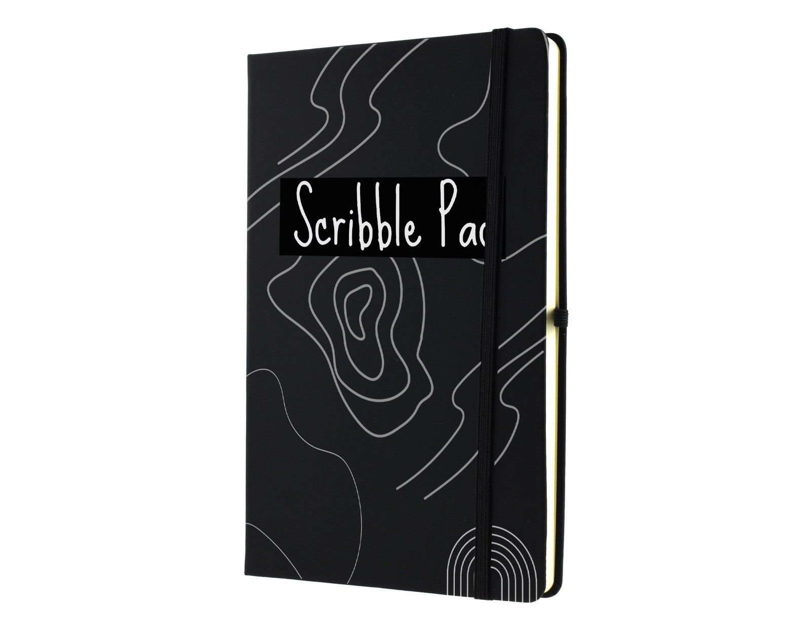 Scribble Pad - A5 Sized Lined Paper Scrapbook - Creative Idea for ...