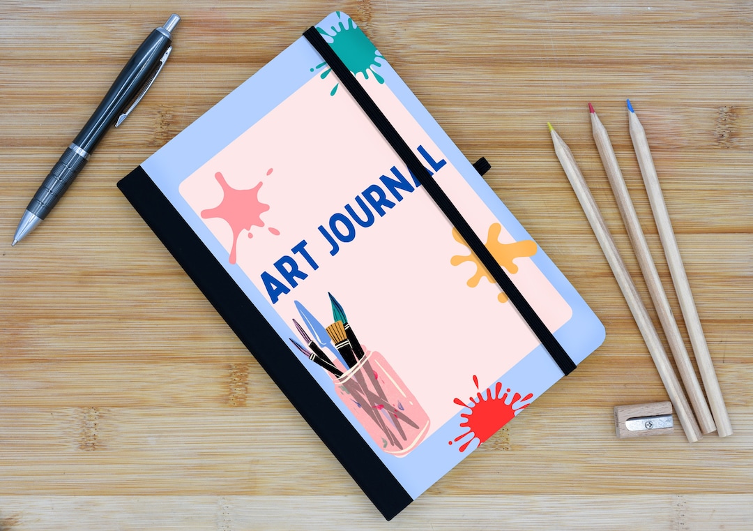 Art - A5 Sized Lined Paper Scrapbook - Perfect for Artists and Budding ...