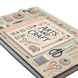 Creative DIY Arts and Crafts Project Book With 25 Recycled Pages and ...