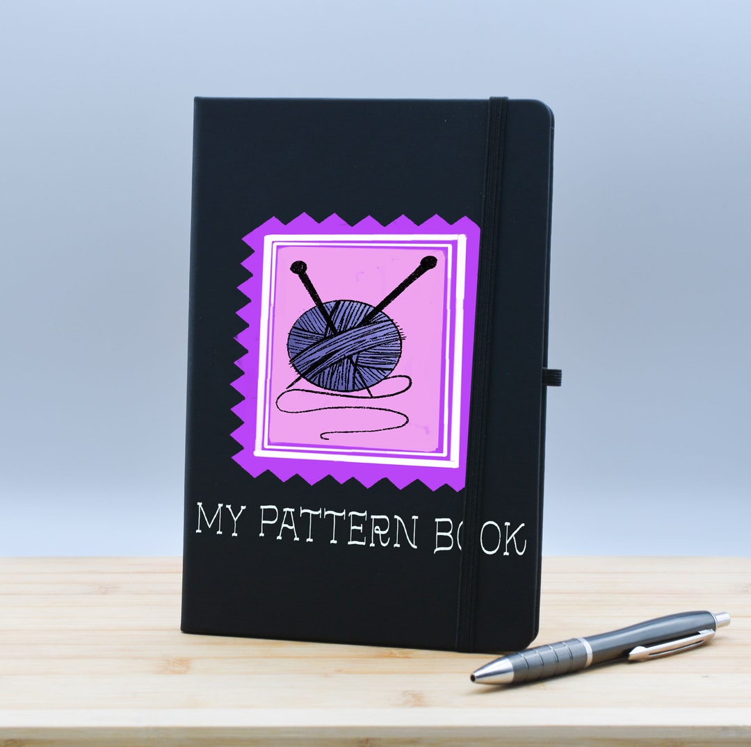 My Pattern Book - A5 Sized Lined Paper Scrapbook - Crafting Idea for ...