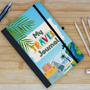 My Travel A5 Sized Lined Paper Scrapbook Travel Writing Idea for ...