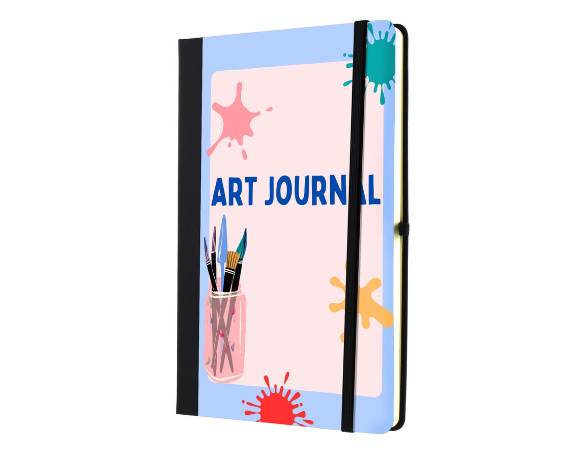 Art - A5 Sized Lined Paper Scrapbook - Perfect for Artists and Budding ...
