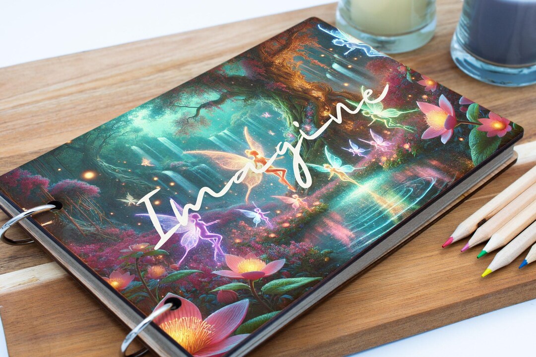 Enchanted Forest Fairy Tales Scrapbook (scrap-kf24-imaginefairyhg) - Etsy