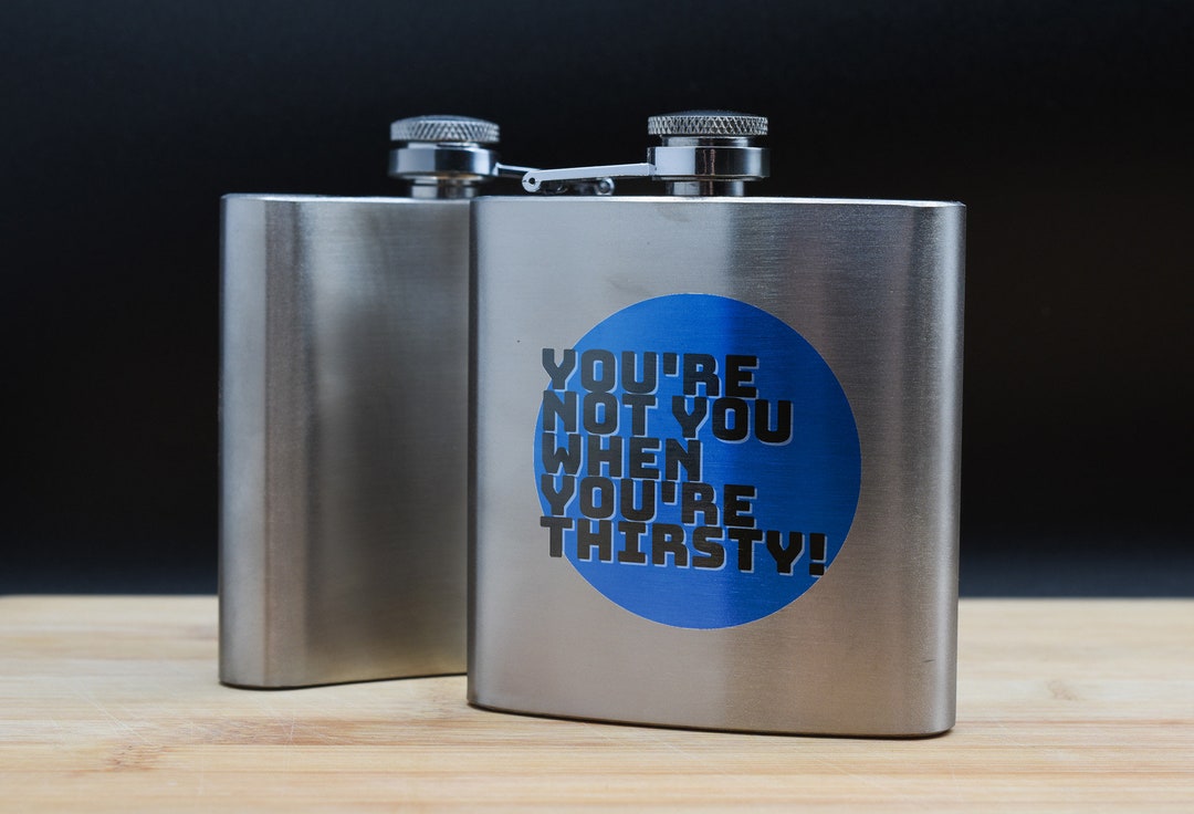 Quench Your Thirst With This Hilarious Stainless Steel Flask - Perfect ...