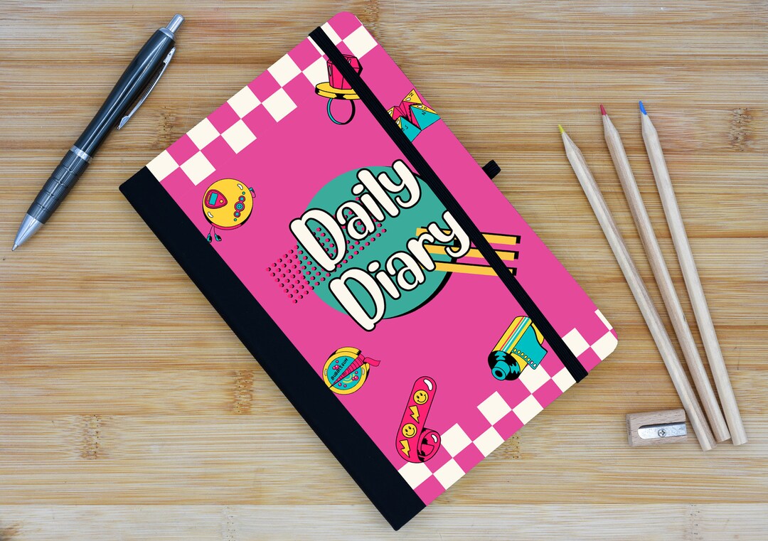 Bright A5 Lined Paper Scrapbook - Bright and Colourful Idea for Kids ...