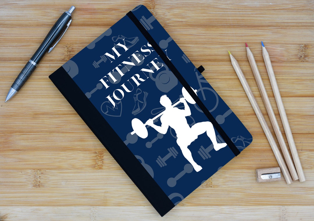 My Fitness - A5 Sized Lined Paper Scrapbook - Ideal Progress Tracker ...