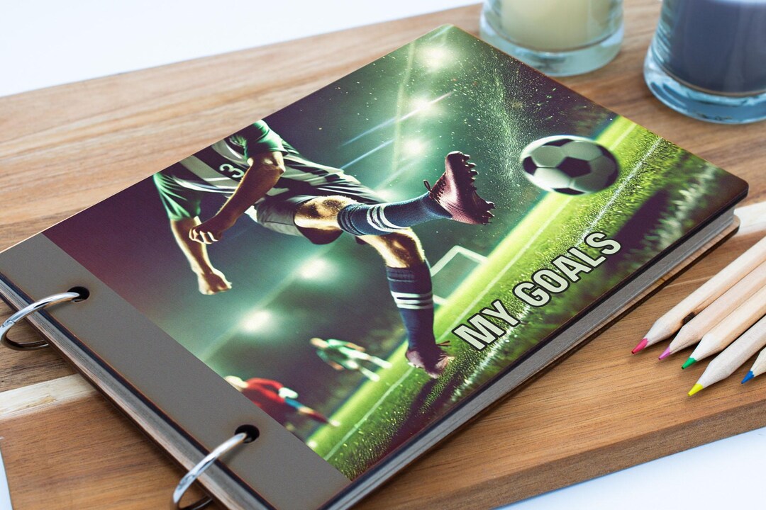 Kick-off Goals: Soccer-inspired Sports Scrapbook (scrap-kf24-mygoalsmg ...