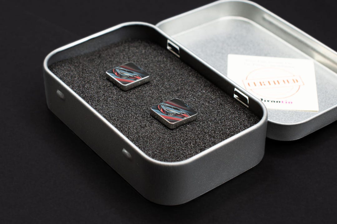 Sports Car Cufflinks ? Sleek Design for Auto Enthusiasts (cuff-ds24 ...