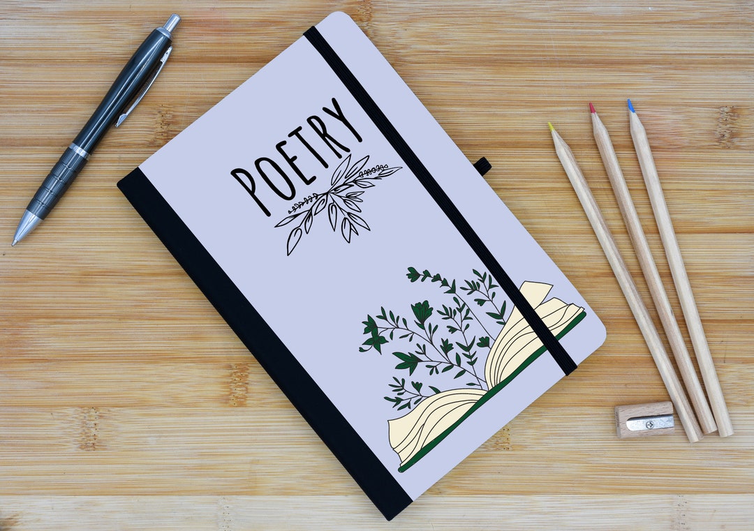 Poetry - A5 Lined Paper Scrapbook - Creative Idea for for Budding Poets, Friends and Family ...