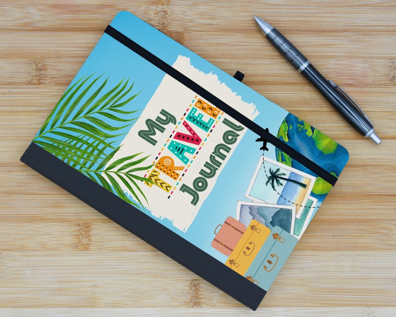 My Travel A5 Sized Lined Paper Scrapbook Travel Writing Idea for ...