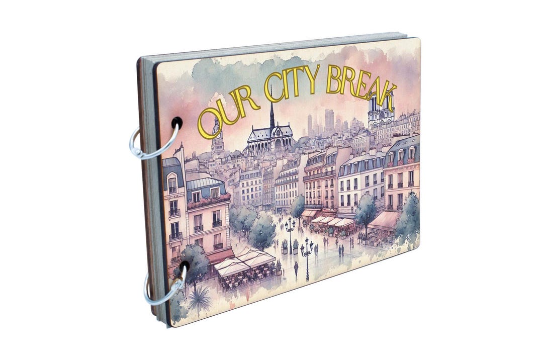 City Break Memories: Urban Watercolours & Landmarks Album (scrap-kf24 ...