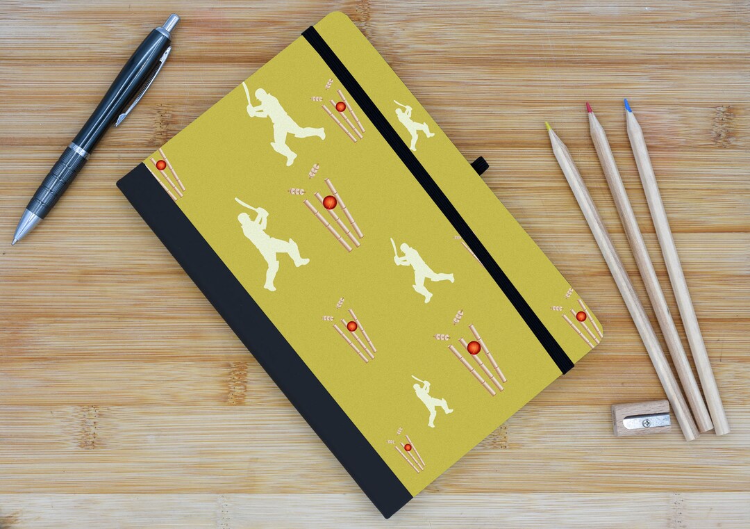 Cricket Themed A5 Sized Lined Paper Scrapbook - Idea for Family and ...