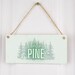 Feeling Pine – Winter Themed Plywood Hanging Room Sign for Home (smlsgn ...