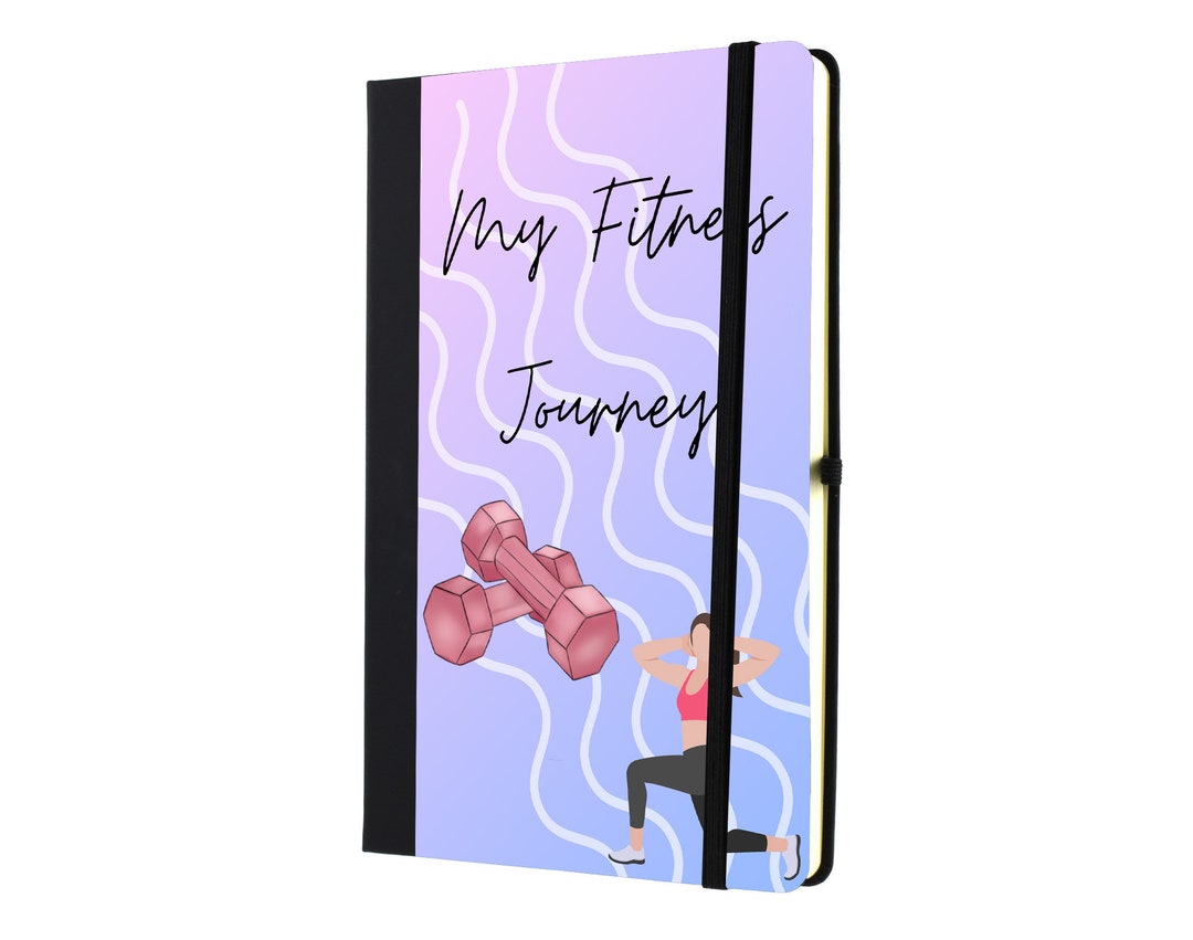 My Fitness - A5 Sized Lined Paper Scrapbook for Fitness Lovers ...