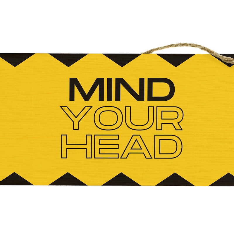 Mind Your Head Signs - Etsy UK