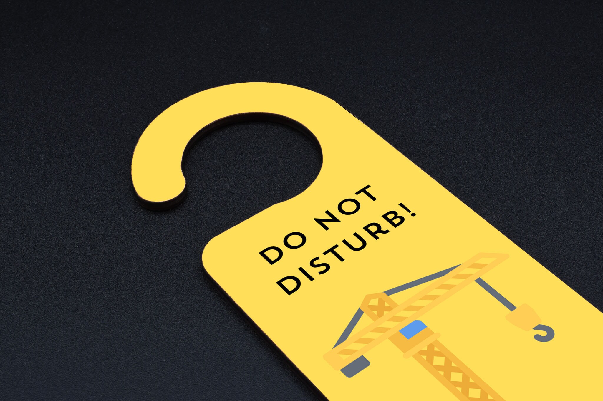 Do Not Disturb: Masterpiece Under Constructions – Funny Plywood Door ...