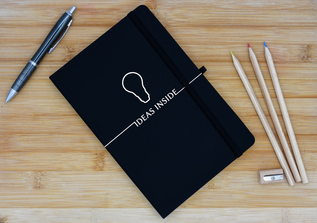 Ideas Inside - A5 Sized Lined Paper Scrapbook - Inspired Idea for ...