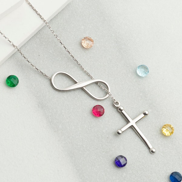 Lariat Infinity - Etsy