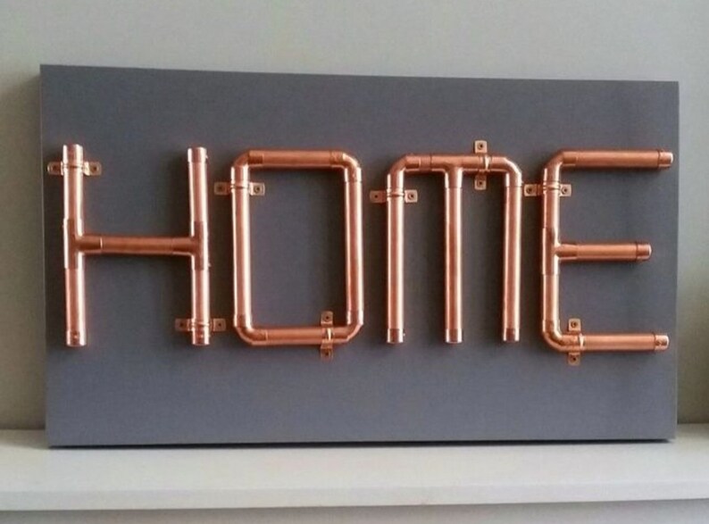 Copper Letters individual - Etsy