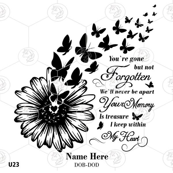 Gone but Not Forgotten - Etsy