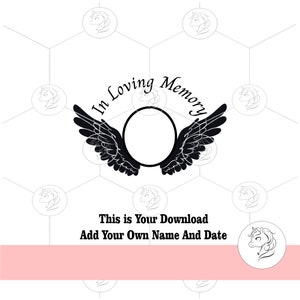 Missing You Svg Png Files, Memorial Frame Svg Files for Cricut ...