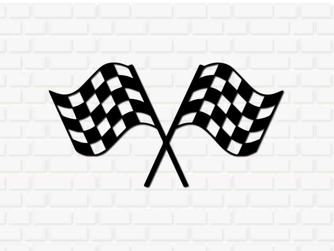 Racing Flag Svg, Finish Line Flag Svg, Race Car Flag Svg, Cricut ...