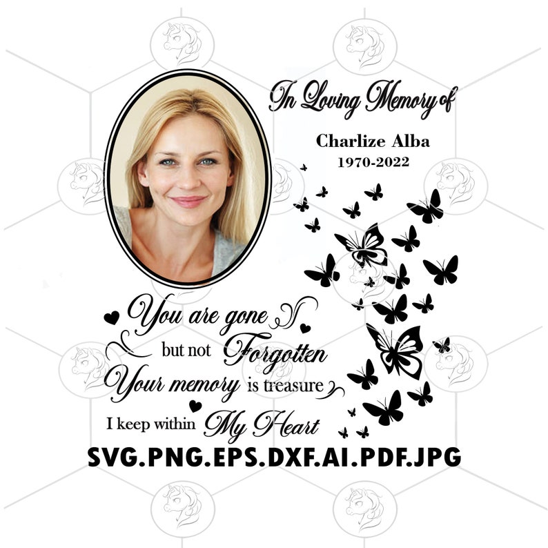 In Loving Memory Svg Memorial Svg in Memory of Svg - Etsy