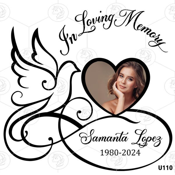 In Loving Memory Dove - Etsy