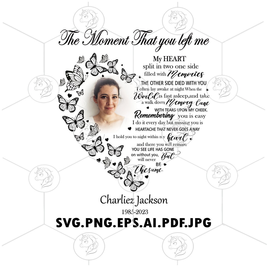 In Memory Of Butterfly Svg Memorial Svg in Memory Svg in - Etsy New Zealand