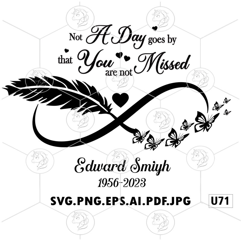 In Memory of Png - Etsy