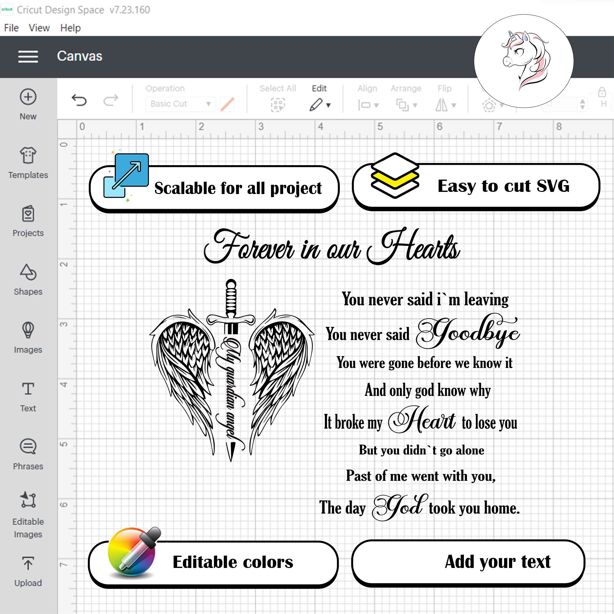 You Never Said Im Leaving Svg Memorial Svg in Loving Memory - Etsy ...