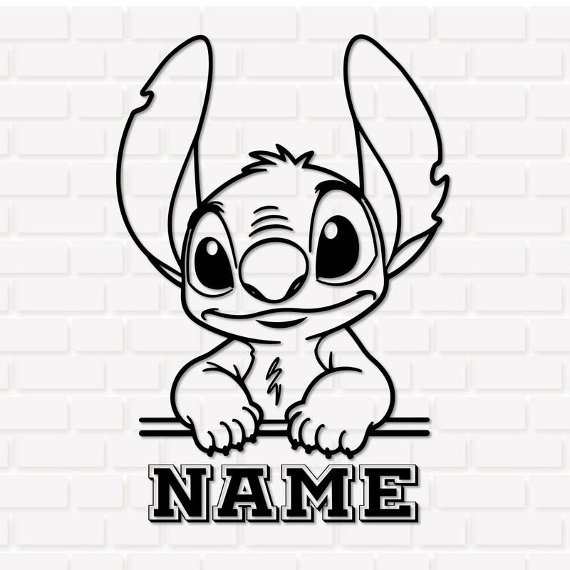 Stitch and Angel Car Decor - Etsy