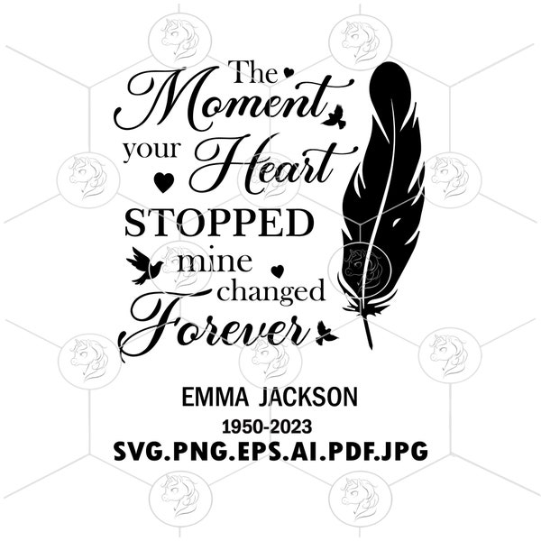 In Loving Memory Svg - Etsy