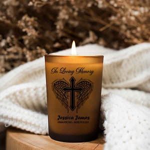 Memorial Cross Svg, in Loving Memory Svg, Memorial Svg, Memorial Wings ...