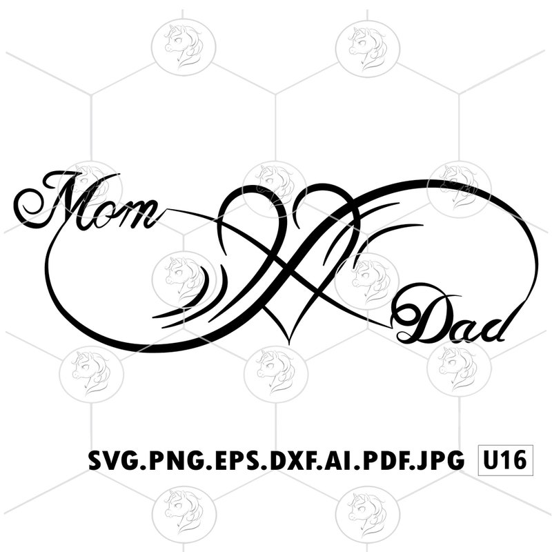 Infinity Heart Svg - Etsy