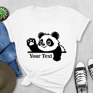 Panda Peeking Svg, Cute Panda Svg ,panda Svg, Baby Panda Svg, Cute ...