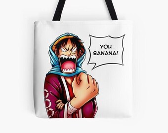 Anime Tote Bag One Piece - Etsy