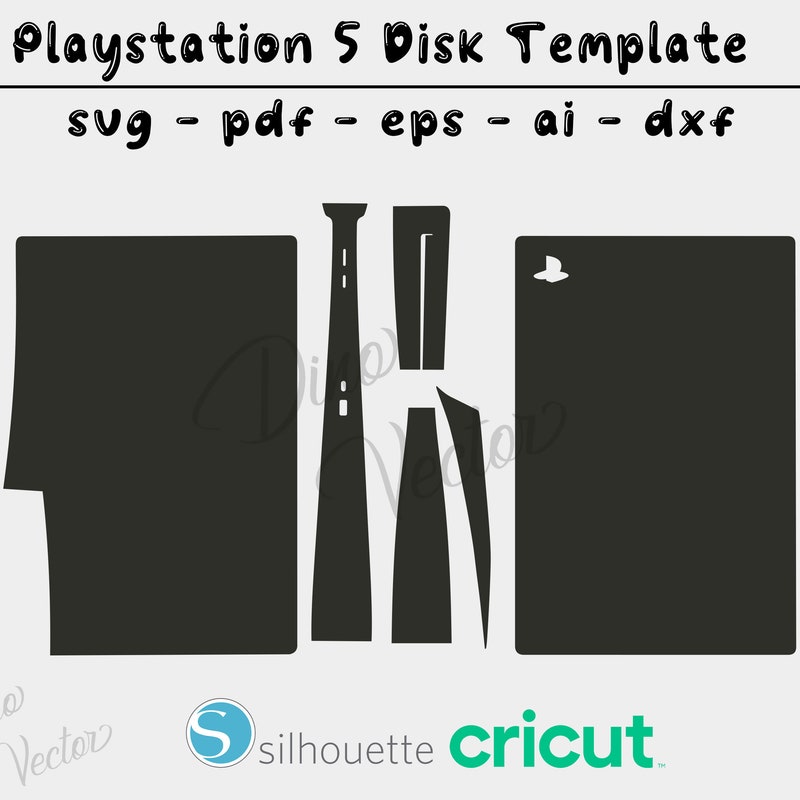Ps5 Skin Template - Etsy