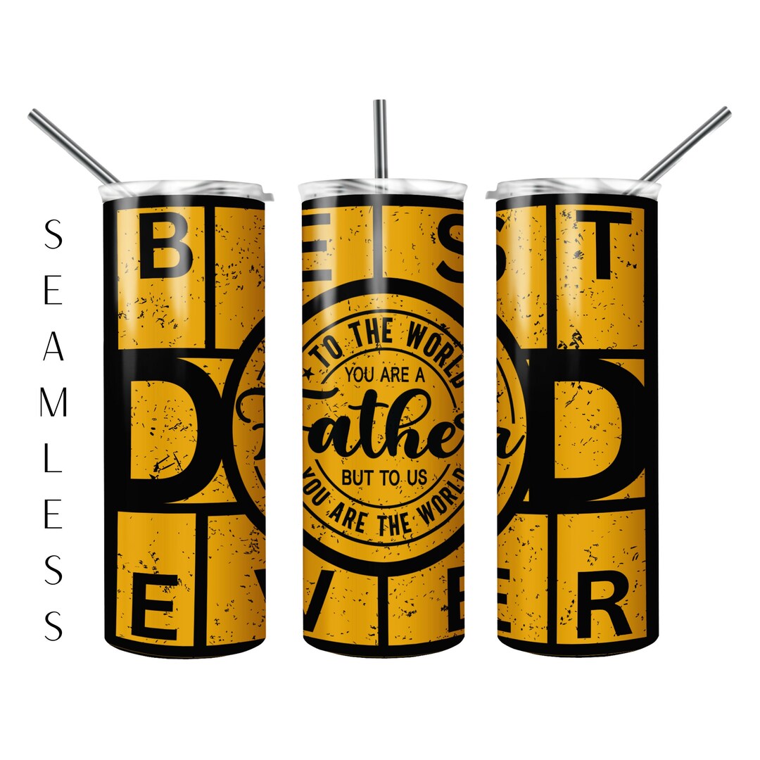 Fathers Day Tumbler Sublimation PNG, Dad Mug, Father Tumbler, Best Dad ...