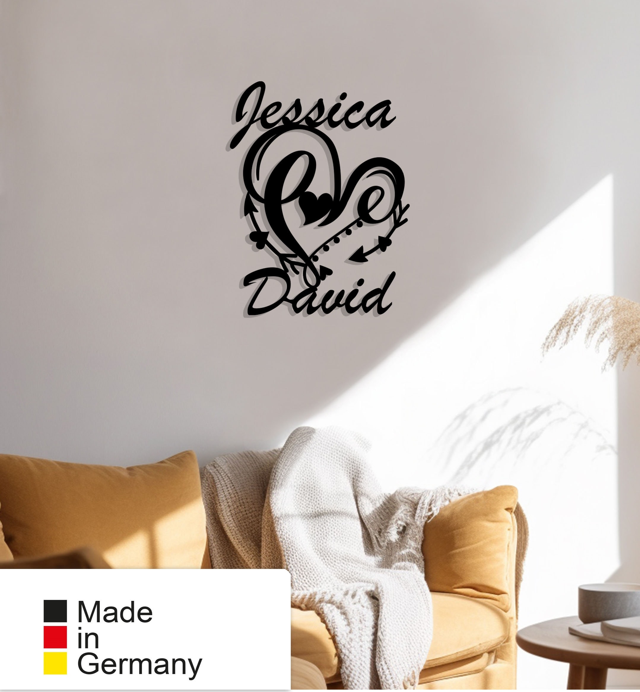 Custom Couple Sign With Names, Personalized Metal Wedding Sign, Custom ...