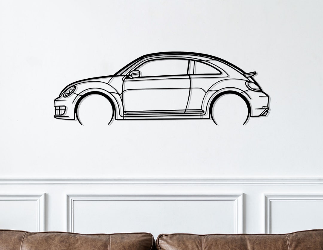 100% Made in Germany Classic Kult Metal Silhouette Wall Art, Metal Wall ...