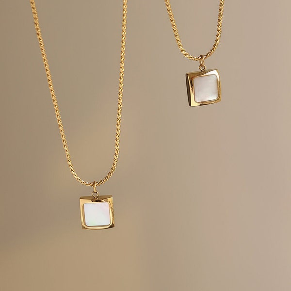 Square Pendant - Etsy