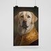 Elegant Golden Labrador Portrait Poster - Perfect for Dog Lovers and ...
