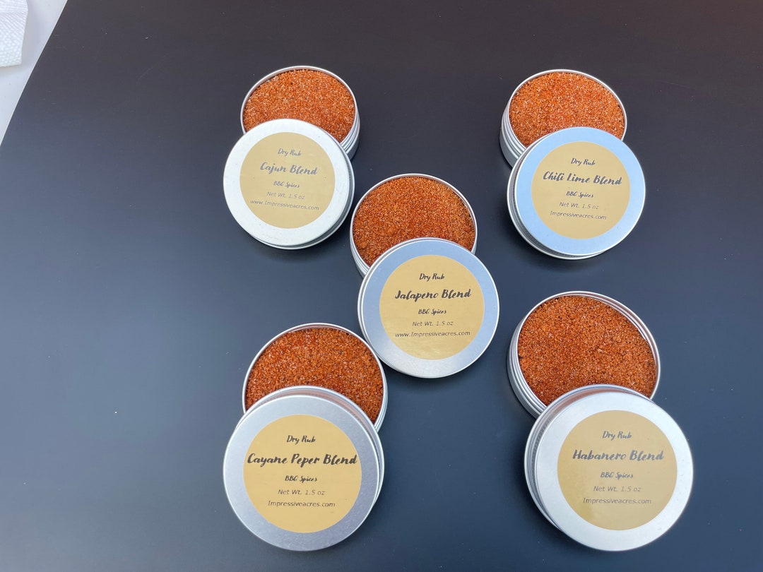 BBQ Meat Seasoning Rubs Excellent Barbecue Sampler Gift Set BBQ and ...