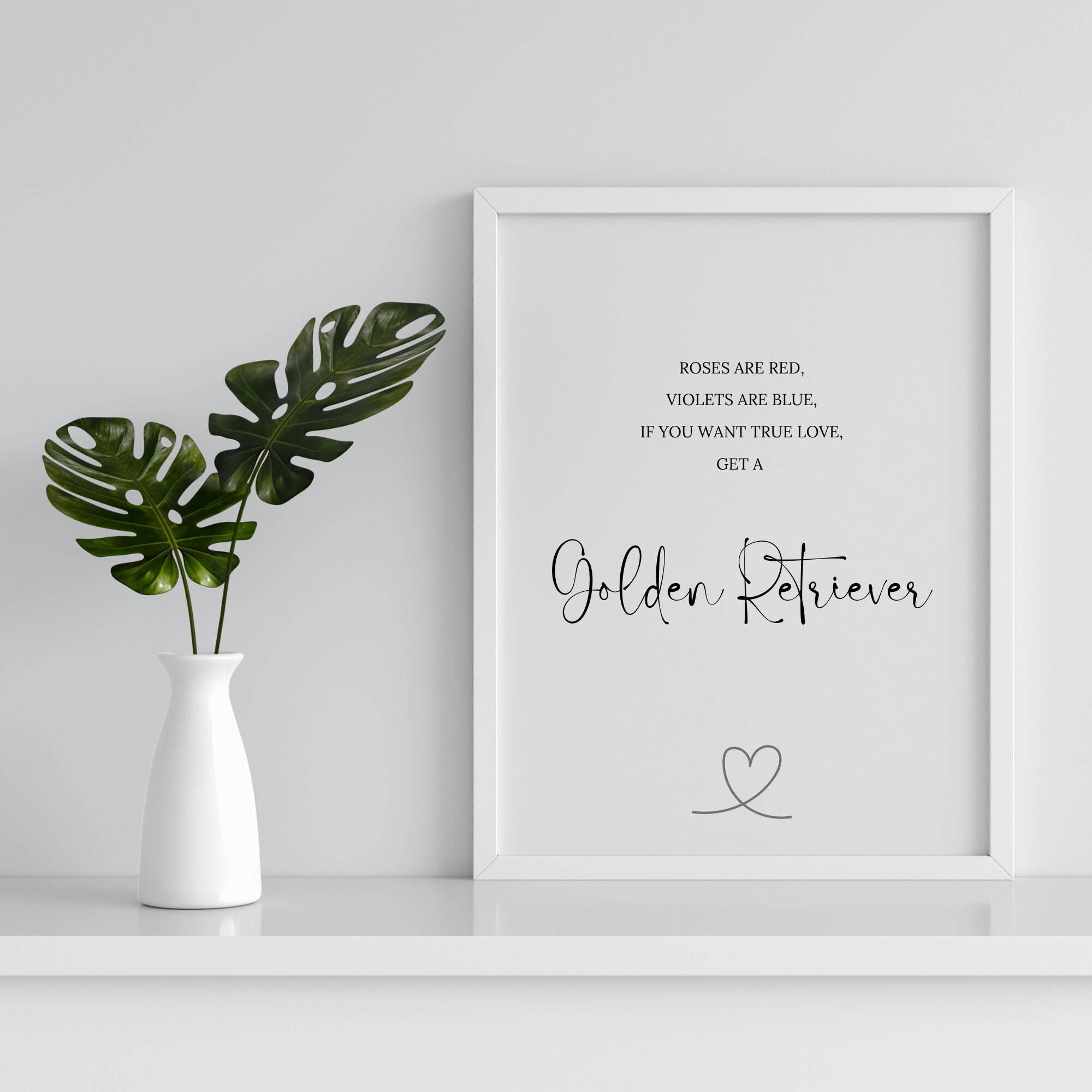 Golden Retriever Poem Golden Retriever Print Golden - Etsy