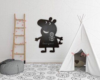 Peppa Pig Chalk - Etsy