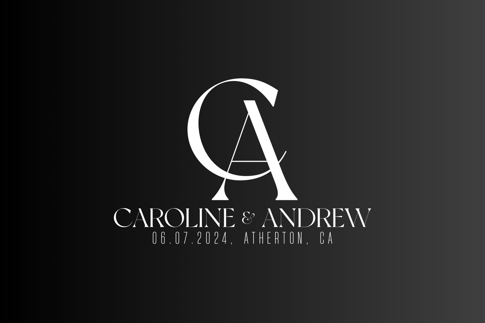 Modern Wedding Logo, Modern Wedding Monogram, Wedding Initials Logo ...